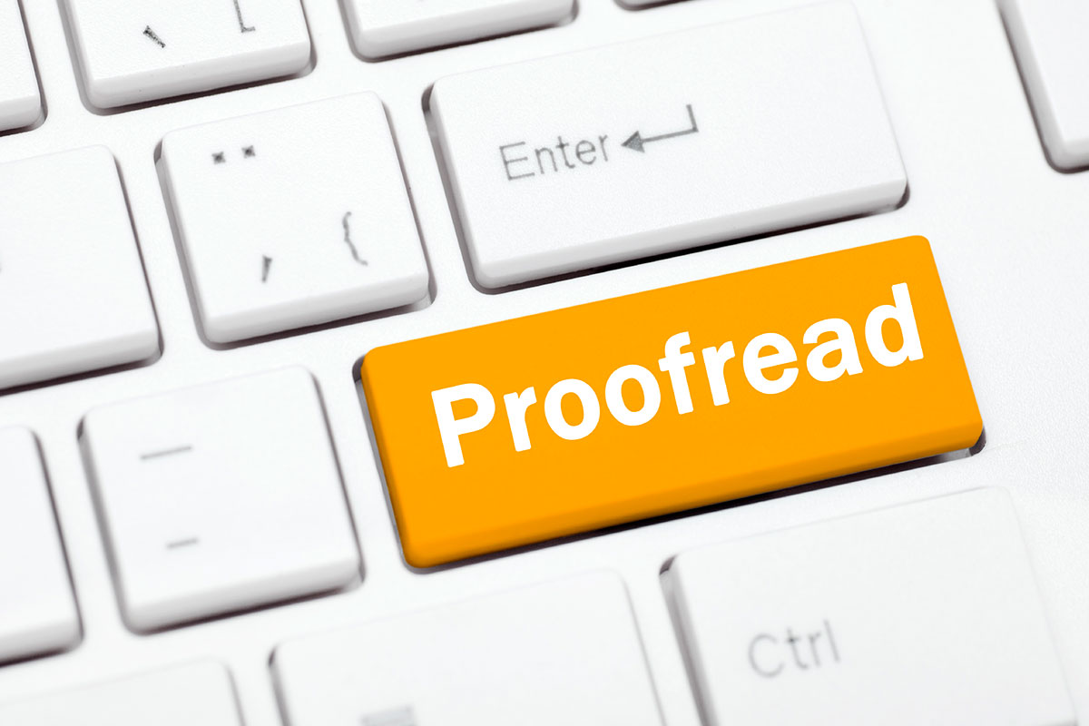 Proofreading a tender in 7 steps | Executive Compass